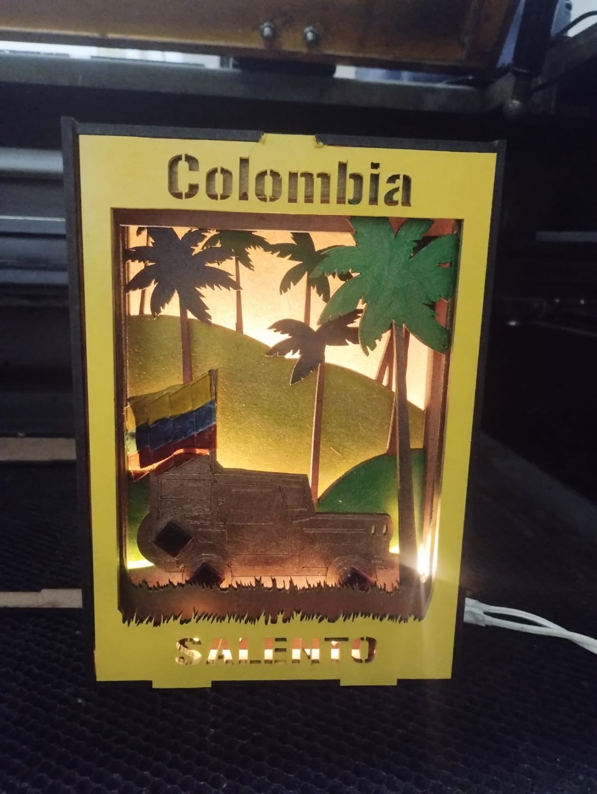 Colombian Countryside Lamp - Creative Modern Art Studio